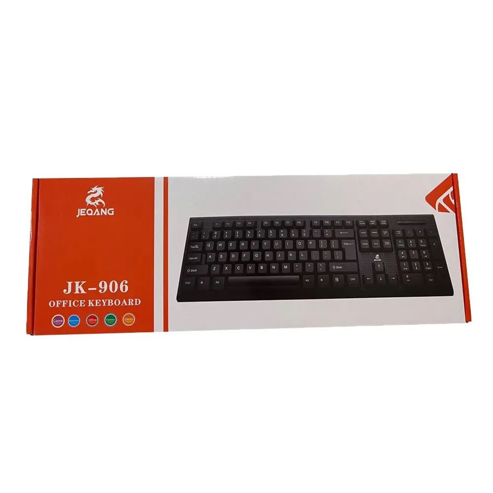 Клавіатура JEQANG JK-906 Black - купить в интернет-магазине MOBO