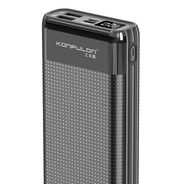 Power Bank Konfulon A30, PD 15W, 20000 mAh Black - купити в інтернет ...